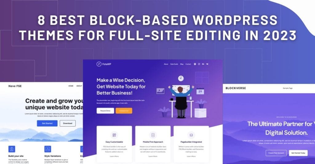 5+ Best Block Based WordPress Themes For 2025