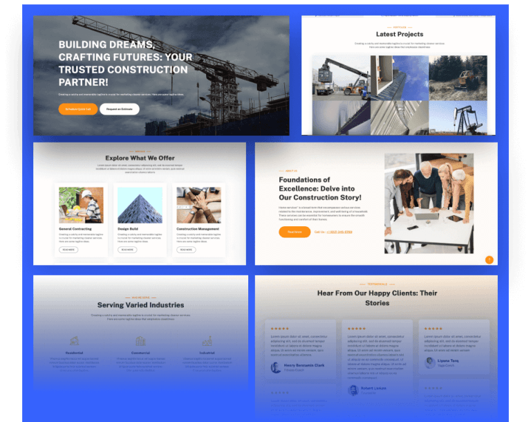 Mighty Builders-Best Wordpress Theme For Construction Agency