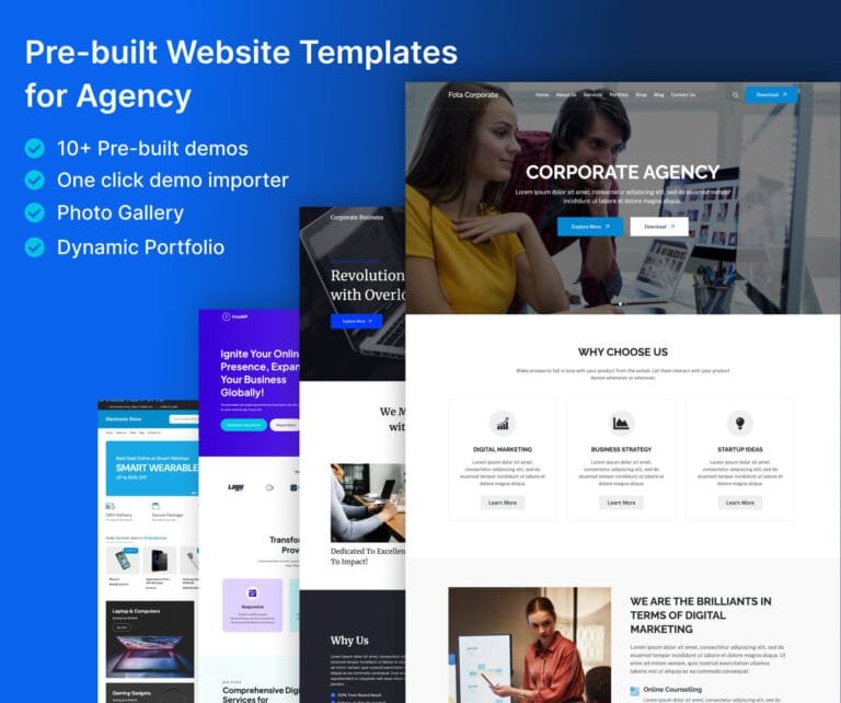 Best Agency Website Templates And Designs Collection